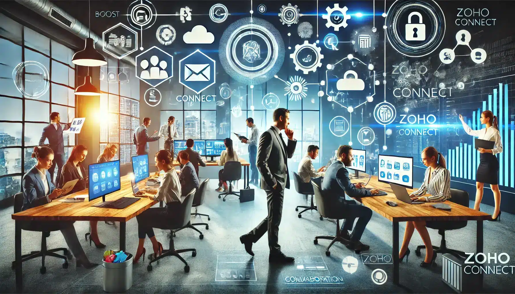 Boost Employee Productivity with Zoho Connect's Powerful Collaboration ...